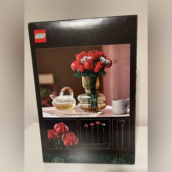 Lego | Toys | Lego Icons Bouquet Of Roses 328 Brand New In Box Building ...